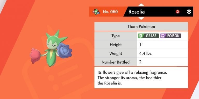 Pokémon Sword and Shield: How to Evolve Budew into No. 60 Roselia ...