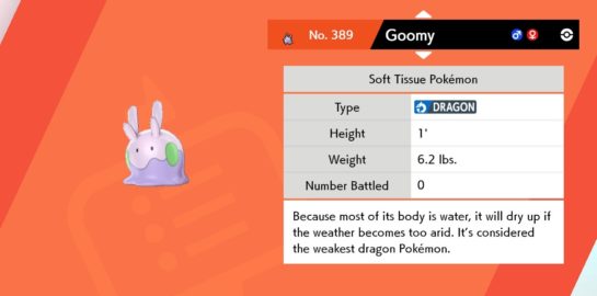 Pokémon Sword and Shield: How to Evolve Sliggoo into No.391 Goodra ...