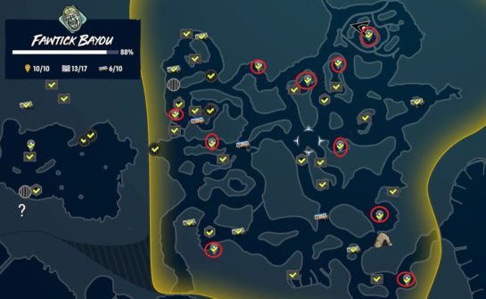 All Landmark Location Maps | Maneater Wiki | Landmarks Guide