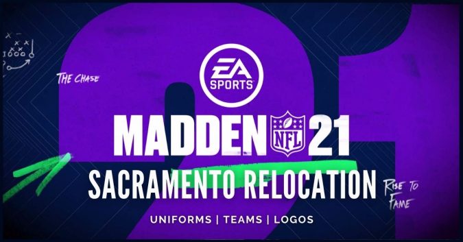 Madden 21: Sacramento Relocation Uniforms, Teams and Logos - Outsider ...