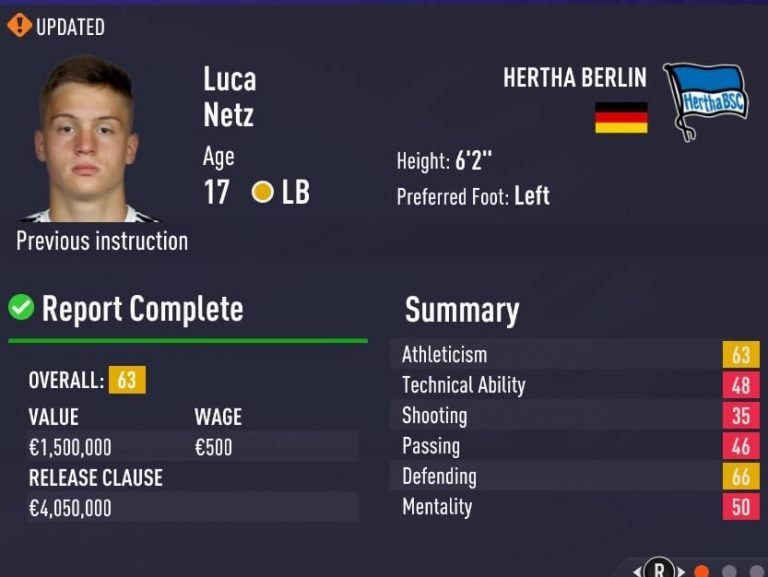 FIFA 21 Wonderkids: Best Young Left Backs (LB) to Sign in Career Mode ...