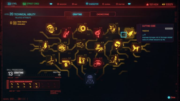 Cyberpunk 2077: Complete Crafting Guide and Crafting Spec Locations ...