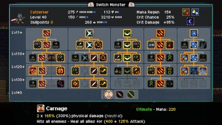 Monster Sanctuary: Best Monsters and Best Teams to Build [2022 ...