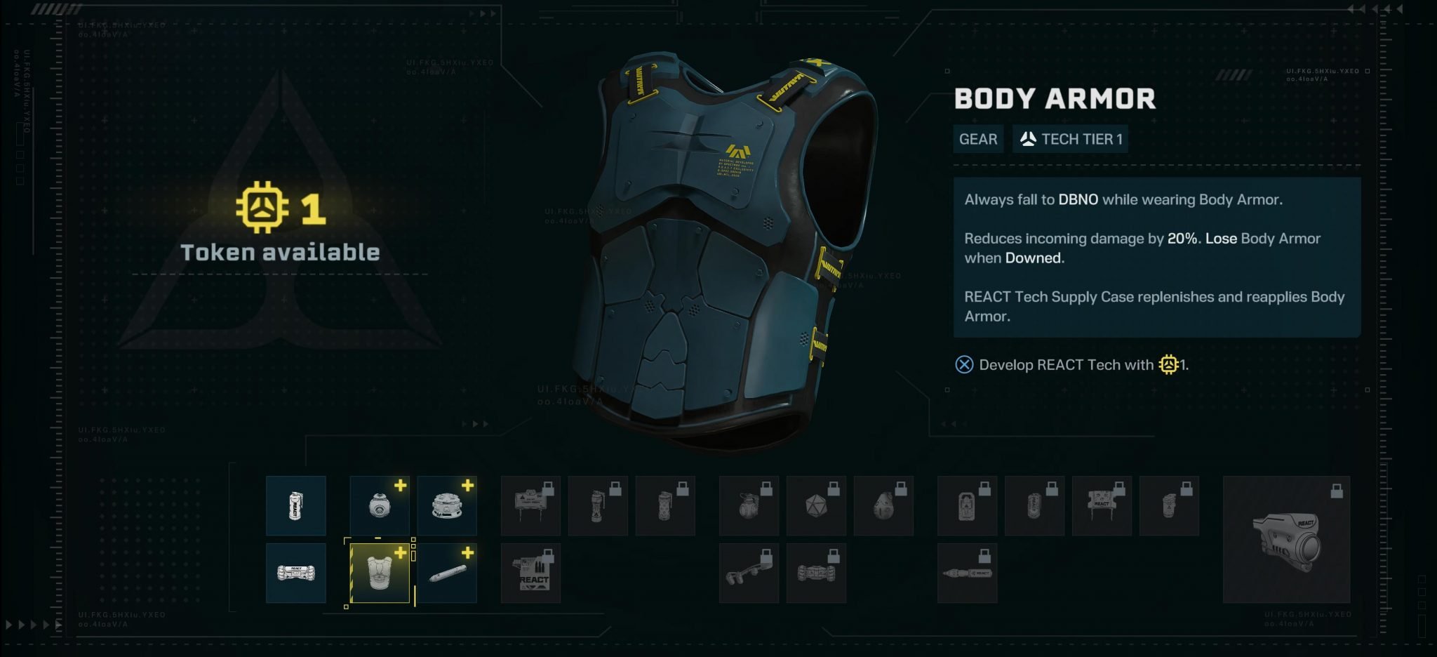 Rainbox Six Extraction: All the REACT Tech by Tier - Outsider Gaming