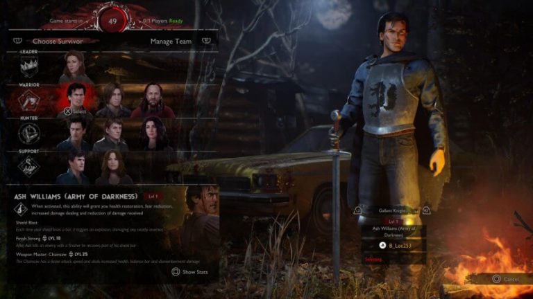 Evil Dead The Game: List of All Human Characters and Classes - Outsider ...
