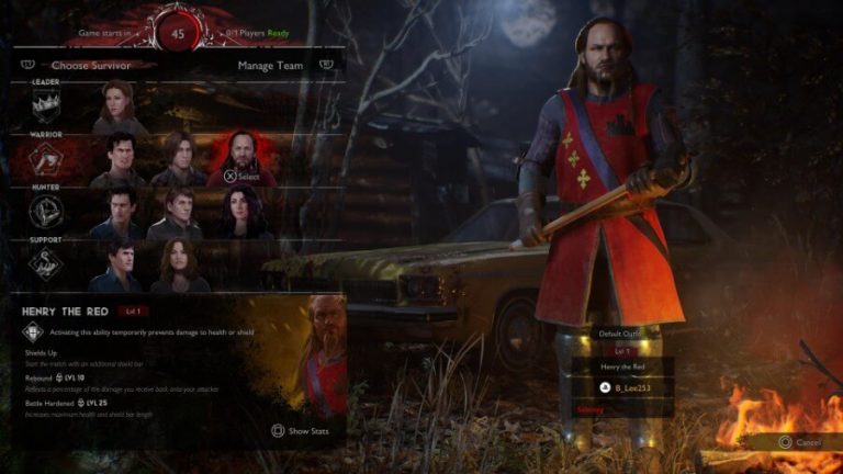 Evil Dead The Game: List of All Human Characters and Classes - Outsider ...