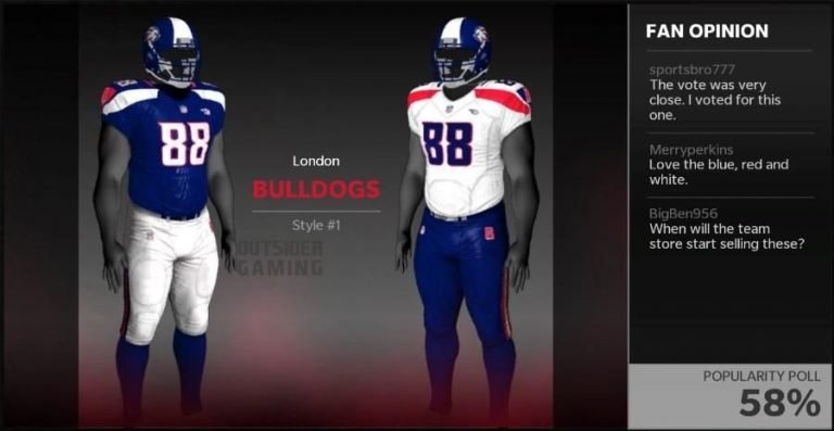 All the Madden 22 London Relocation Uniforms, Teams, and Logos