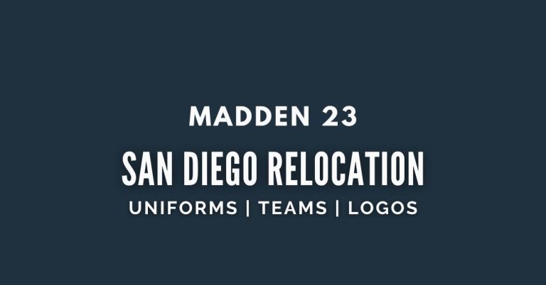 Madden 23: San Diego Relocation Uniforms, Teams & Logos - Outsider Gaming