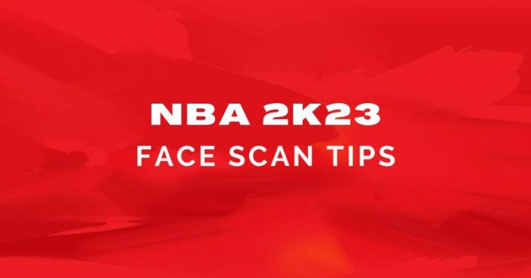 NBA 2K23: Tips For How to Scan Your Face
