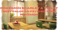 Pokémon Scarlet & Violet Best Paldean Water-Types
