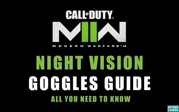 Modern Warfare 2 Night Vision Goggles