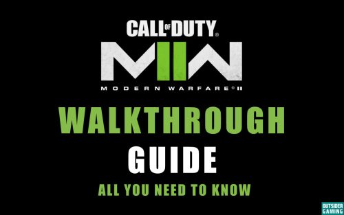 Call Of Duty Modern Warfare 2 Walkthrough