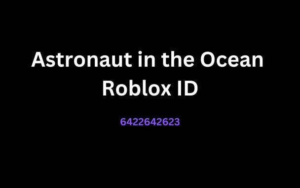 Astronaut In The Ocean Roblox ID