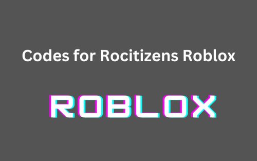 Codes for RoCitizens Roblox
