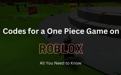 Codes for A One Piece Game on Roblox