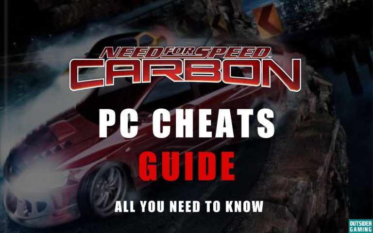 Need for Speed Carbon PC Cheats