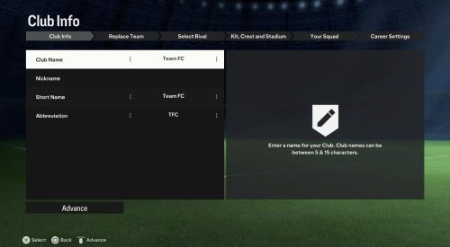 EA Sports FC 24 Create a Club Guide